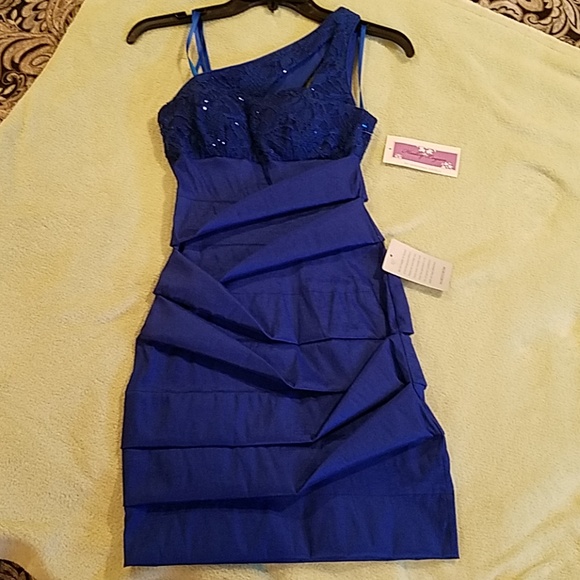 Hailey Logan | Dresses | Royal Blue Hailey Logan By Adrianna Papell | Poshmark